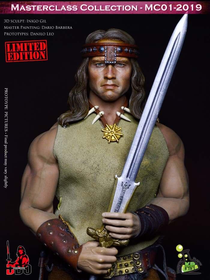 KAUSTIC PLASTIC Masterclass Collection Limited Edition 1/6 SCALE CONAN ...